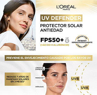 Protector Solar L'Oréal Anti Edad Anti Brillo|Inkafarma