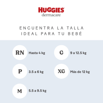 Pañal Huggies Dermacare Talla XG | Inkafarma