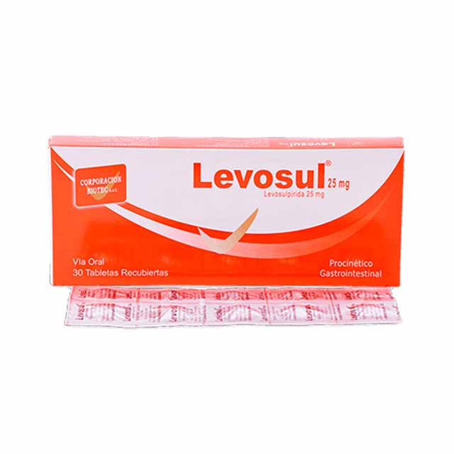 Levosul 25mg Tableta Recubierta - Mifarma