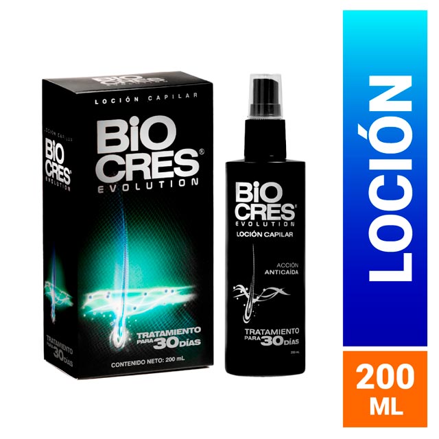Loción Capilar Biocres Evolution 200 ML - Mifarma