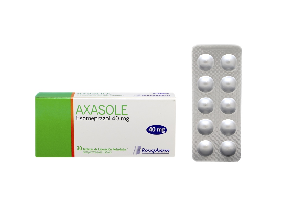 Axasole 40mg Tabletas de liberación retardada | Inkafarma