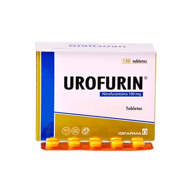 Urofurin 100mg Tabletas - Mifarma