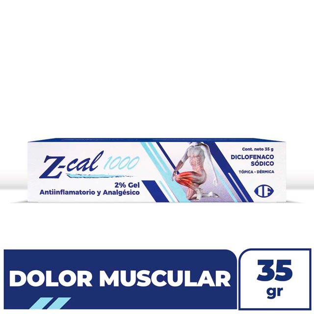 Zcal 1000 2% Gel - Mifarma