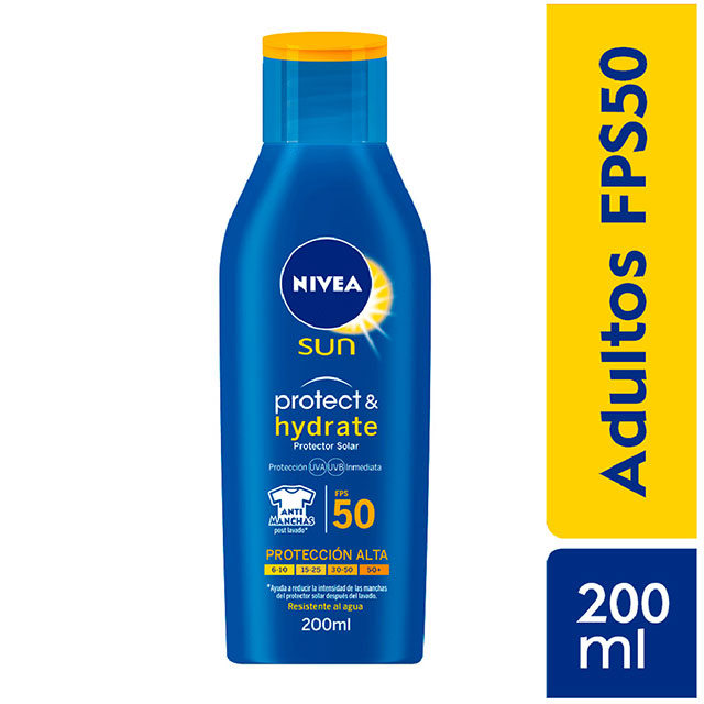 Protector Solar Nivea Sun SPF 50 200 ML - Mifarma