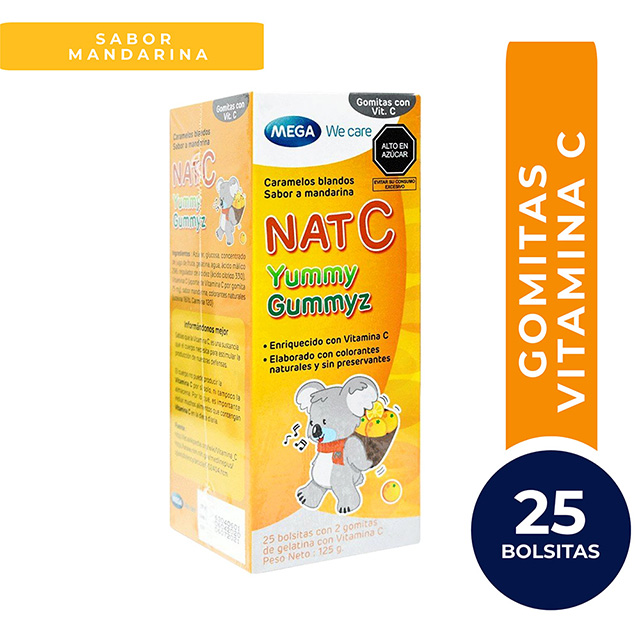 Nat C Yummy Gummyz Caramelos blandos - Mifarma