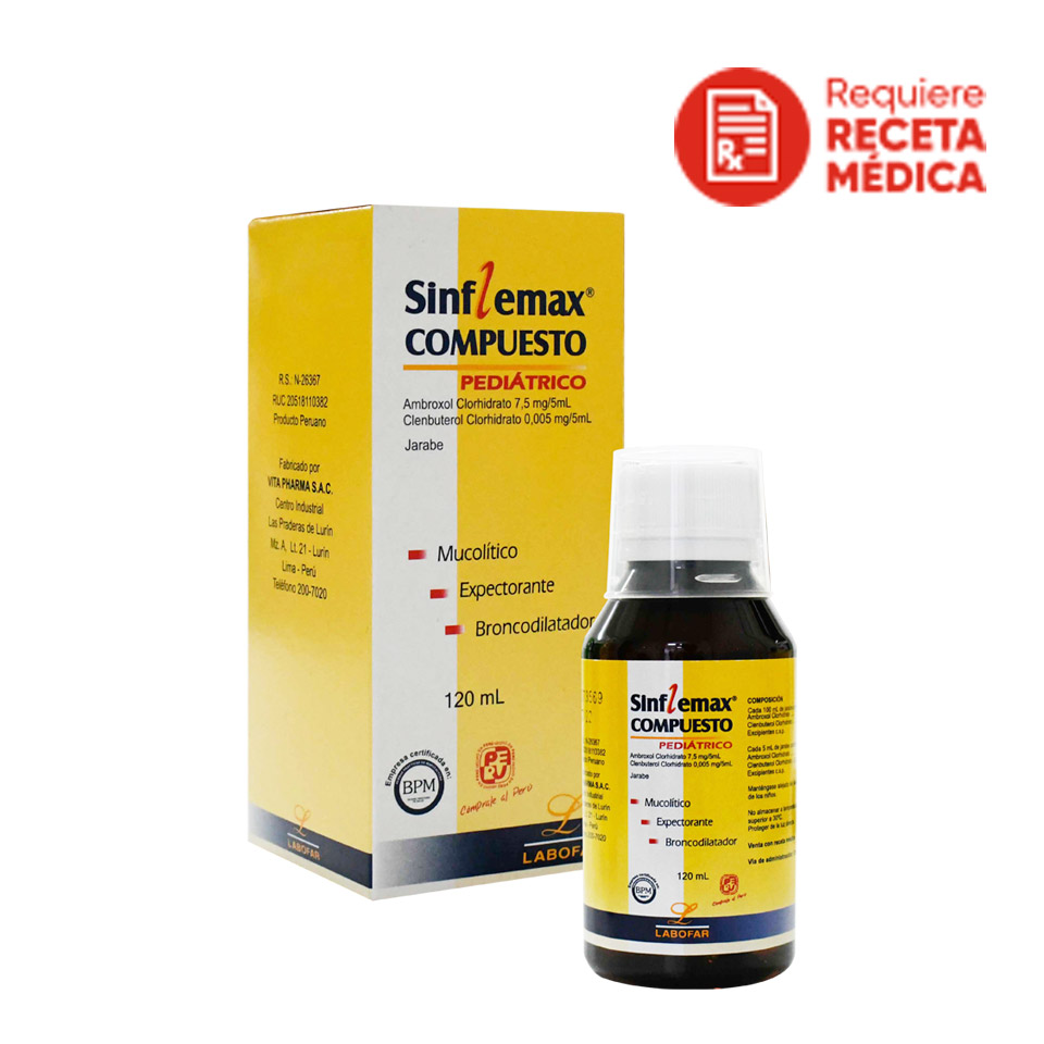 Sinflemax Compuesto Pediátrico Jarabe | Inkafarma