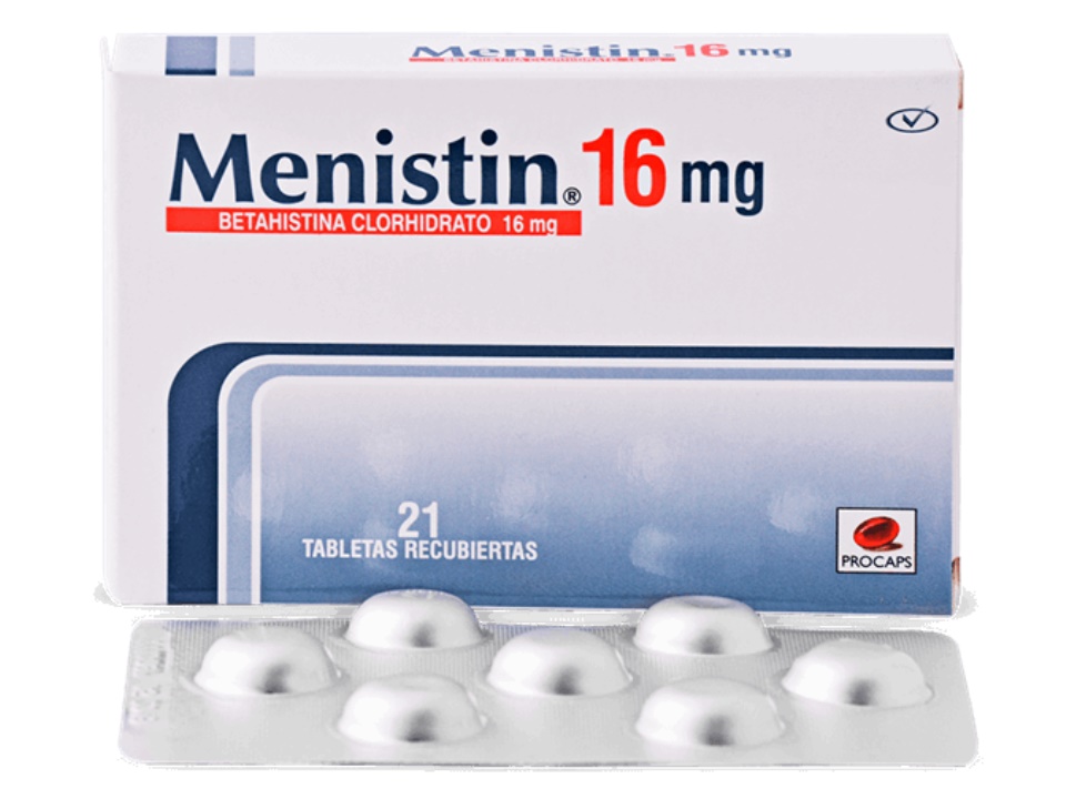 Menistin 16 Mg Tabletas Recubiertas | Inkafarma