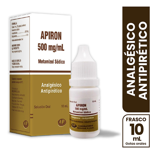 Apiron 500mg/ml Solución oral gotas - Mifarma