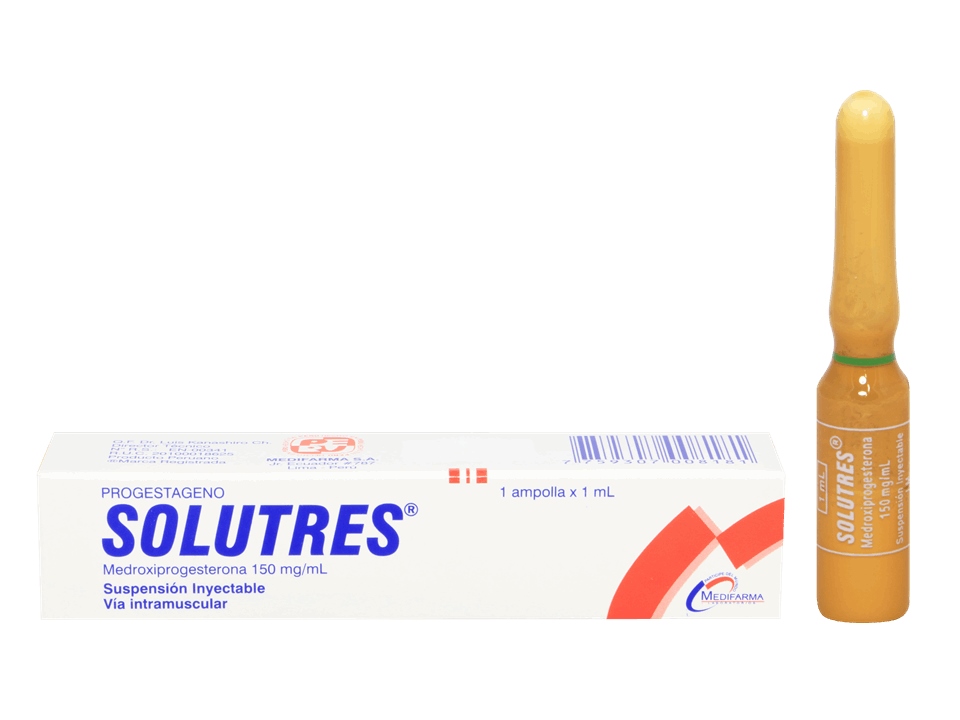 Solutres 150 mg/ml Suspensión inyectable | Inkafarma