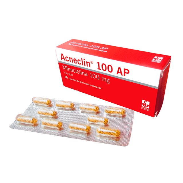 Acneclin 100 AP 100 mg Cápsulas - Mifarma