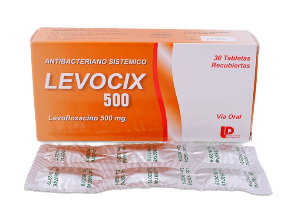 Levocix 500mg Tabletas Recubiertas | Inkafarma