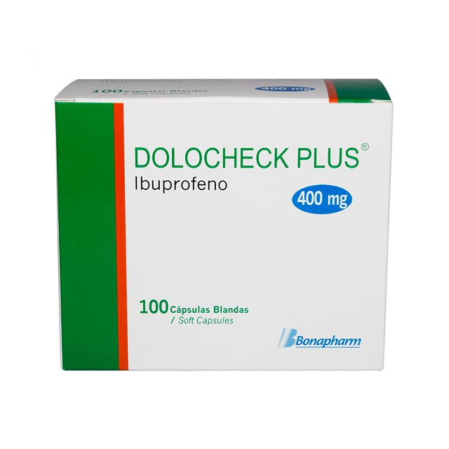 Dolocheck Plus 400mg Cápsulas blandas - Mifarma