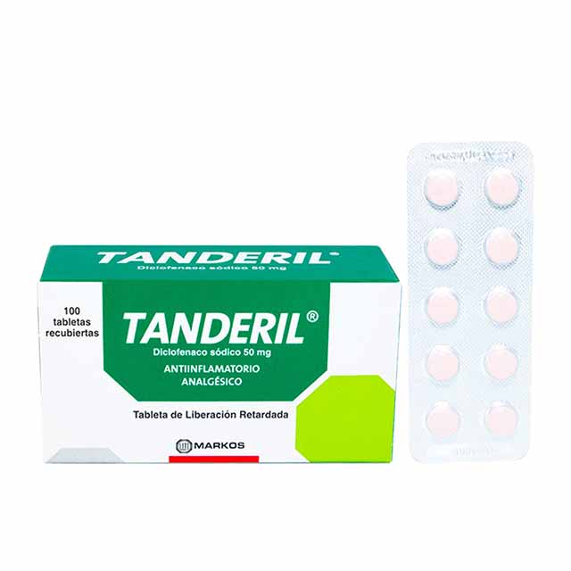 Tanderil 50mg Tableta de liberación retardada - Mifarma