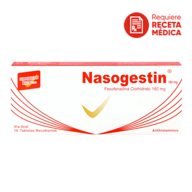 Nasogestin 180mg Tableta Recubierta - Mifarma