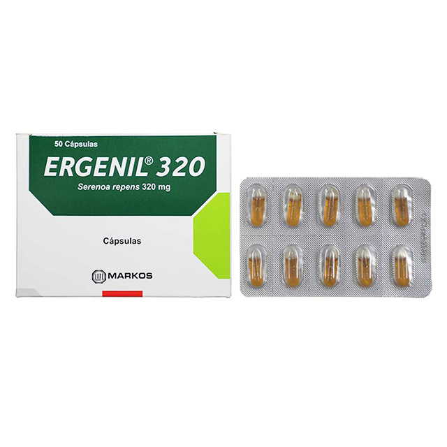 Ergenil 320 Mg Cápsulas 50 UN - Mifarma