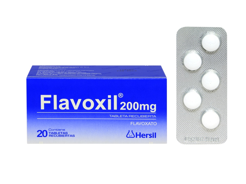 Flavoxil 200mg Tabletas Recubiertas | Inkafarma