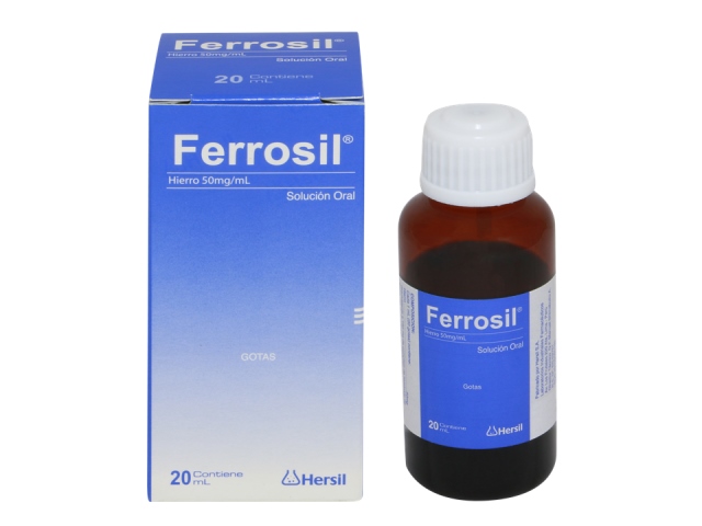 Ferrosil 50mg/ml Solución oral Gotas - Mifarma