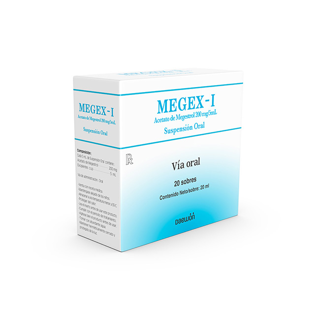 Megex-I 200mg/5mL Suspension Oral - Sobre - Mifarma