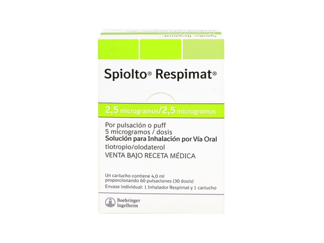 Spiolto Respimat 2,5 µg /2,5 µg - Mifarma