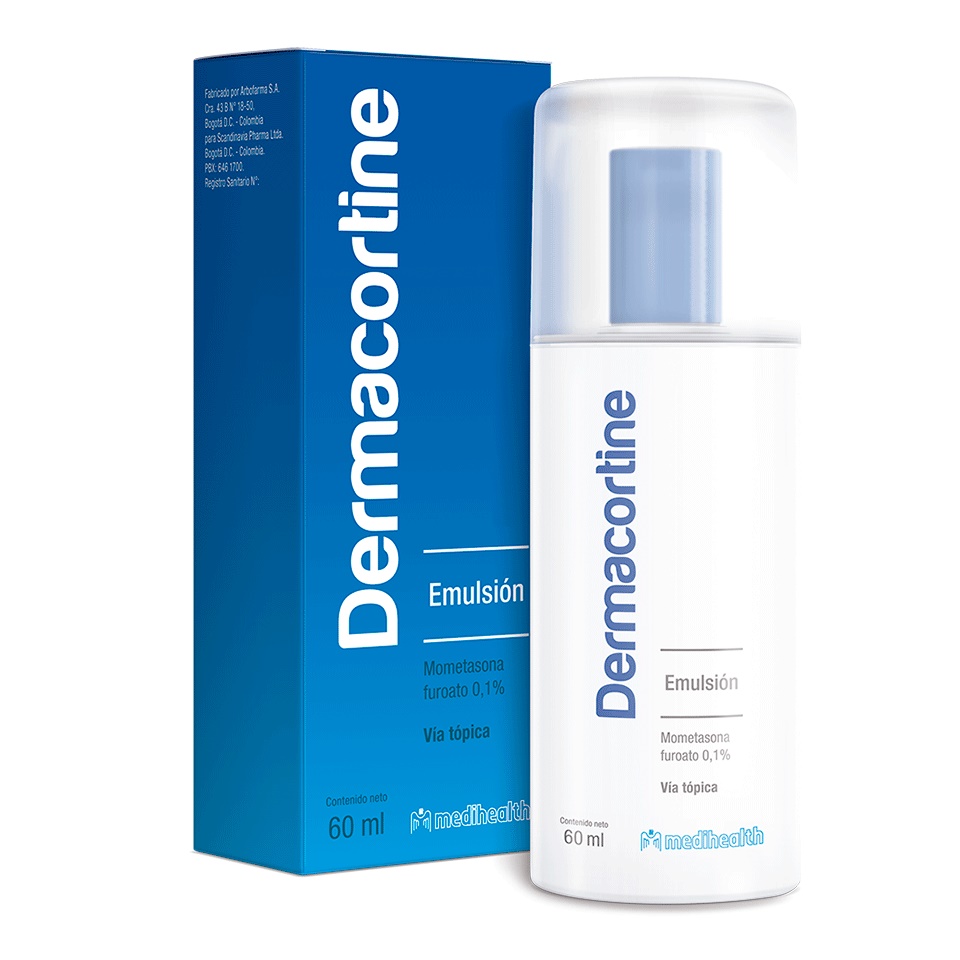 Dermacortine 0.1% Emulsión - Frasco 60 ML | Inkafarma