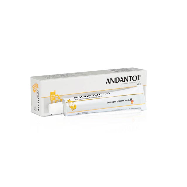 Andantol 0.75% Gel Tubo 20 G - Mifarma