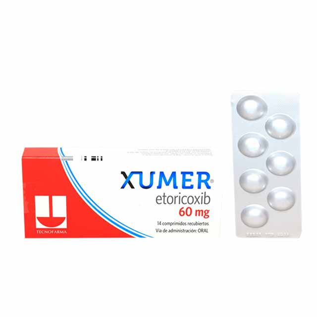 Xumer 60mg Comprimido recubierto - Mifarma