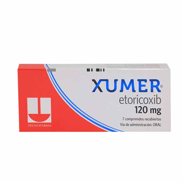 Xumer 120mg Comprimido Recubierto - Mifarma