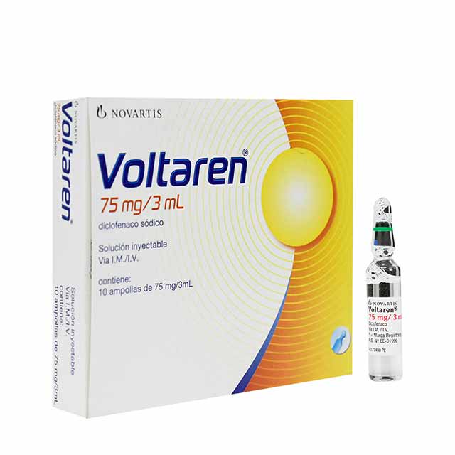 Voltaren 75mg/3ml Solución inyectable - Mifarma