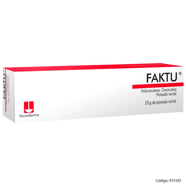 Faktu 5g - 1g Pomada Rectal - Mifarma