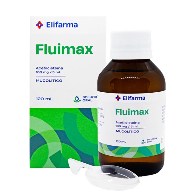 Fluimax 100mg/5ml Solución Oral - Mifarma