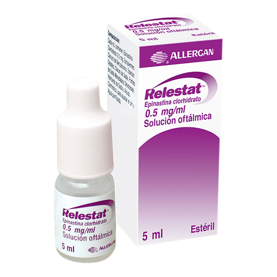 Relestat 0.5 mg/ml Solución oftálmica | Inkafarma