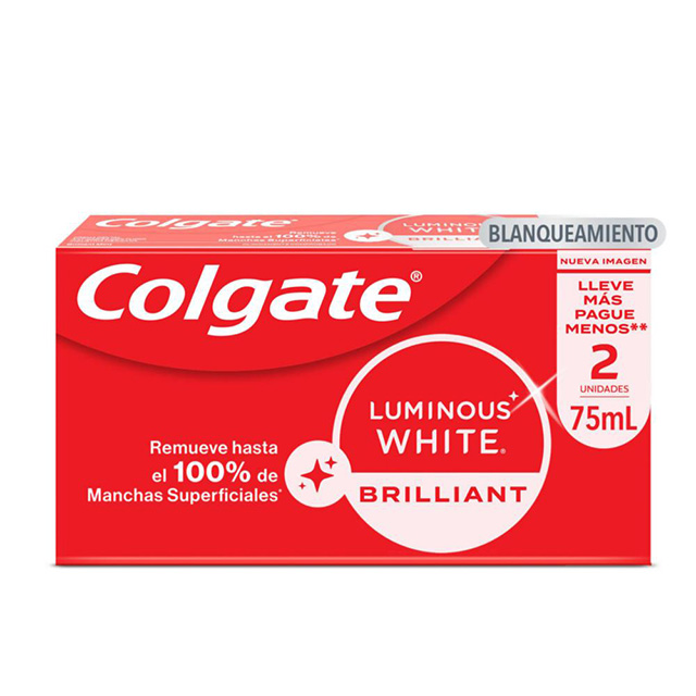 Crema Dental Colgate Pack Luminous White - Mifarma