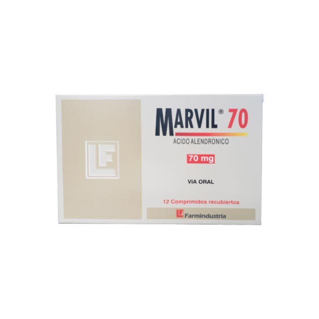 Marvil 70mg Comprimido recubierto - Mifarma