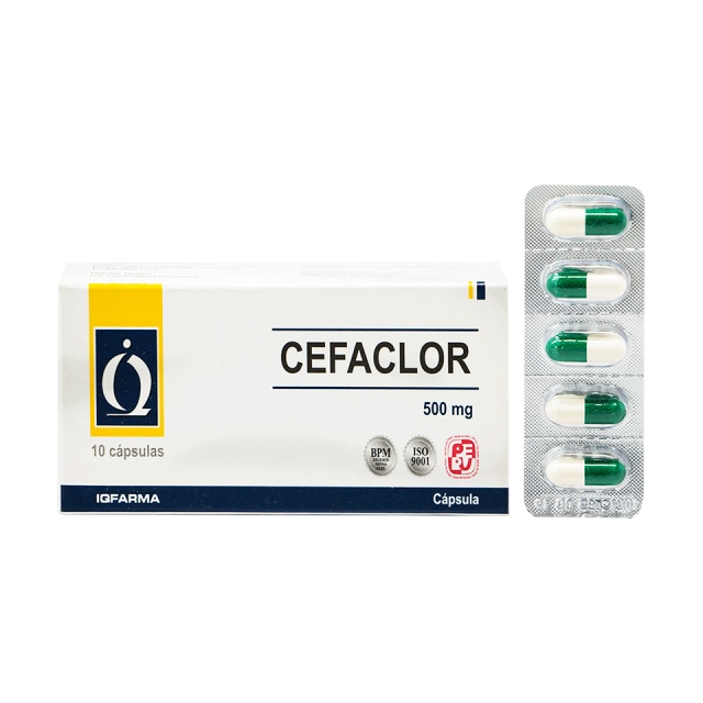 Cefaclor 500mg Cápsulas - Mifarma