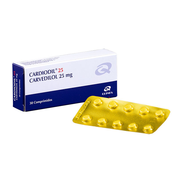 Cardiodil 25mg Comprimido - Mifarma