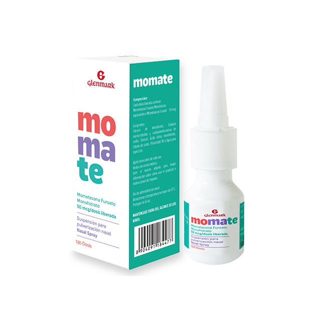 Momate 50mcg/Dosis Pulverización nasal - Mifarma