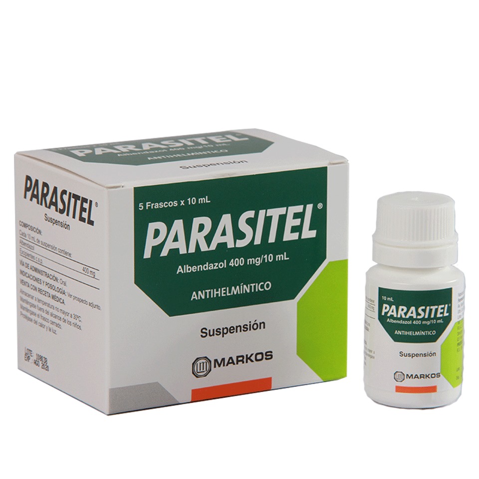Parasitel 400 mg/10ml Suspensión | Inkafarma