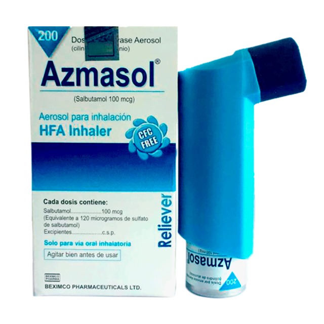 Azmasol 100mcg Aerosol para Inhalación - Mifarma