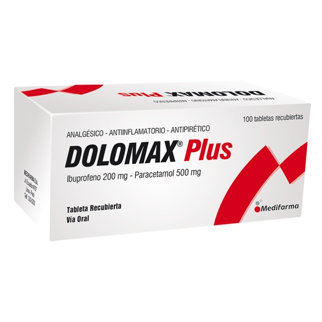 Dolomax Plus 200-500 mg Tabletas - Mifarma