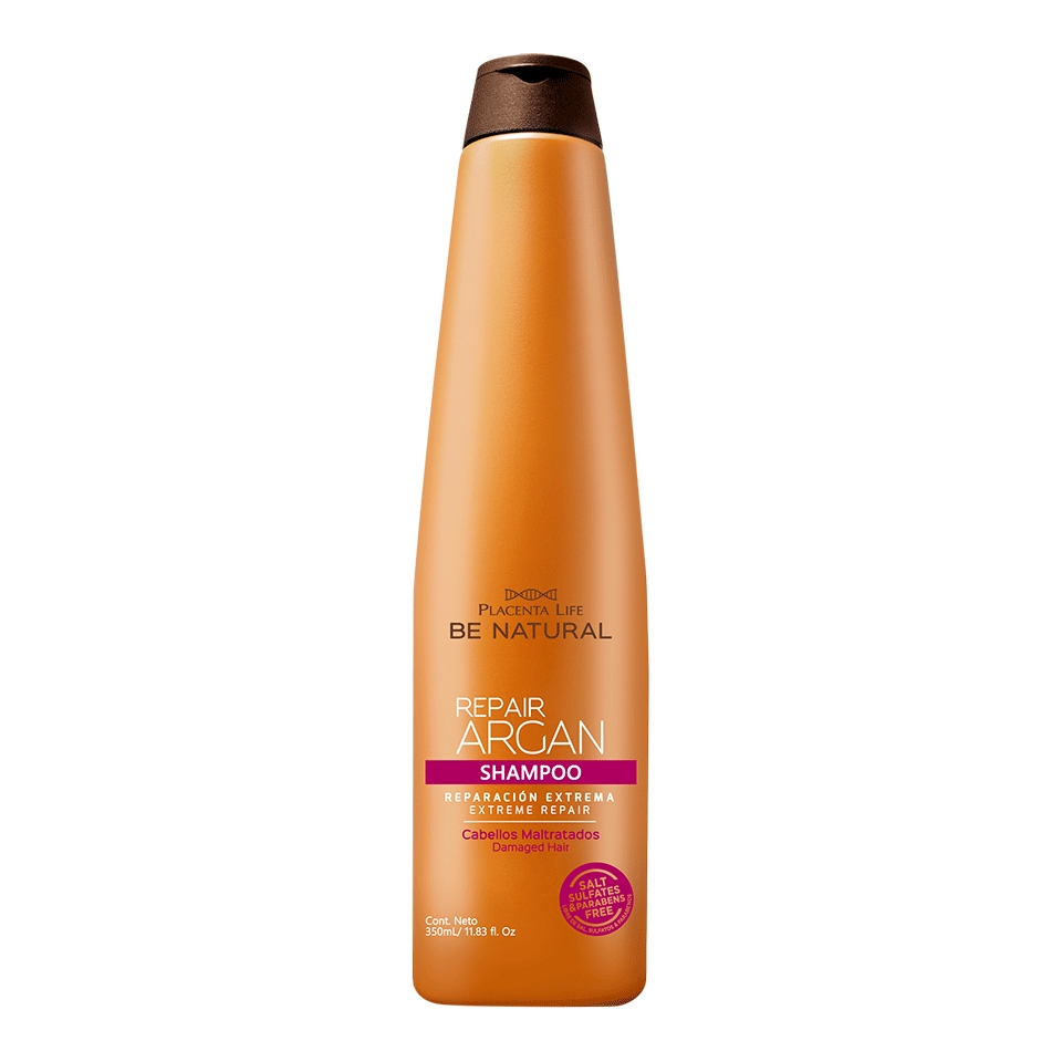 Shampoo Be Natural Repair Argán 350ml | Inkafarma
