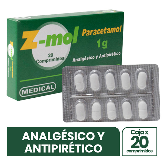 Z-mol 1g Comprimido - Mifarma