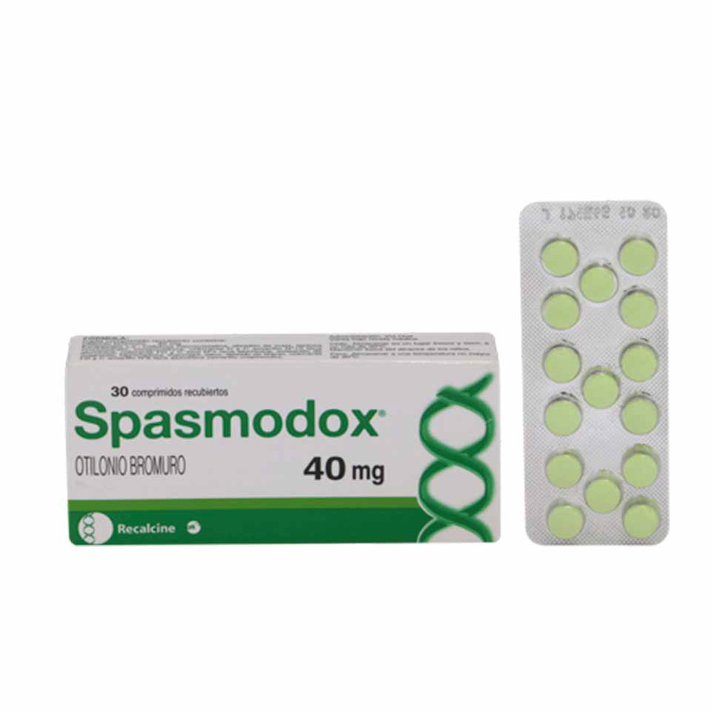 Spasmodox 40 mg Comprimido Recubierto | Inkafarma
