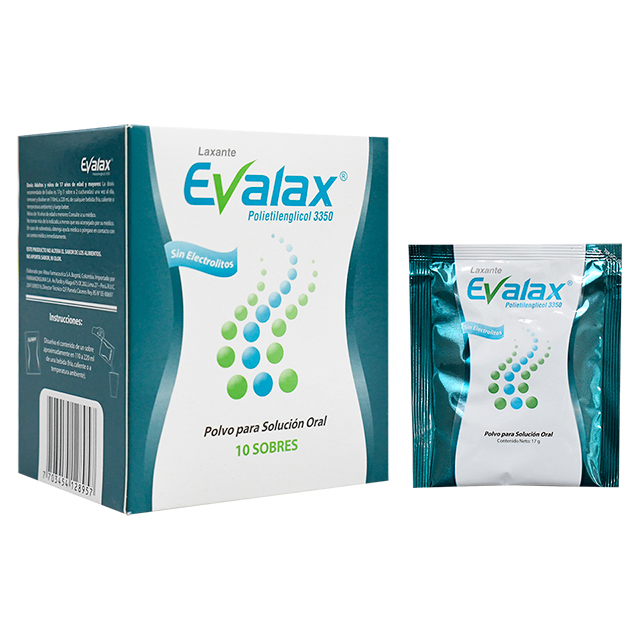 Evalax Polvo para solución oral - Mifarma