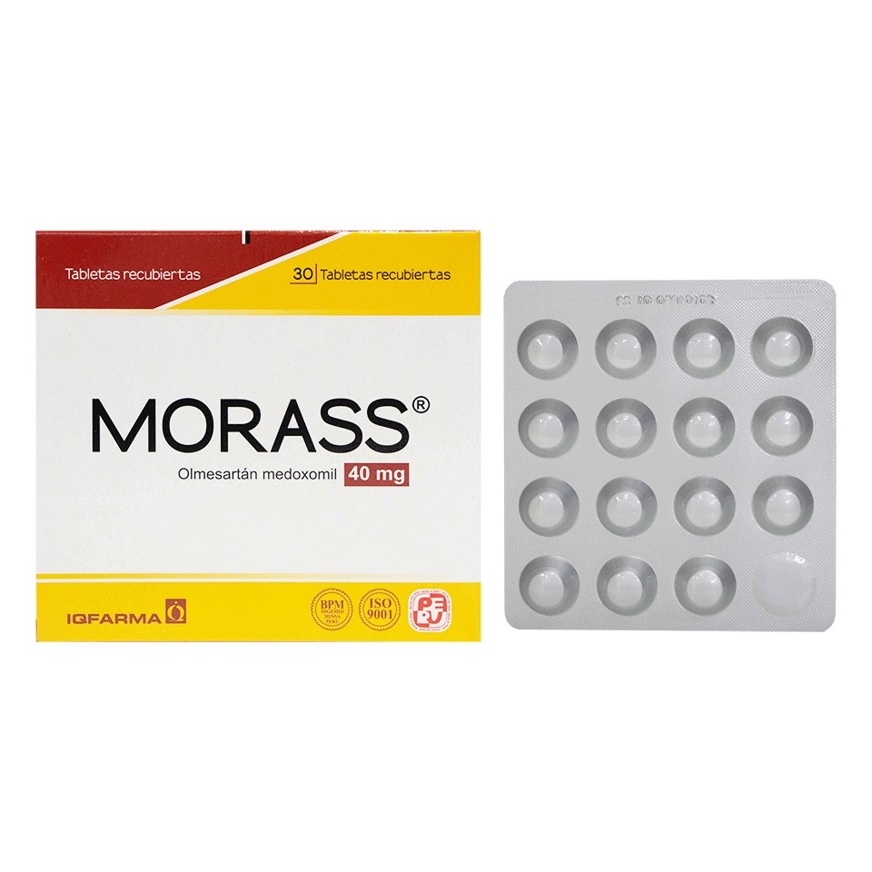 Morass 40mg Tabletas recubiertas | Inkafarma