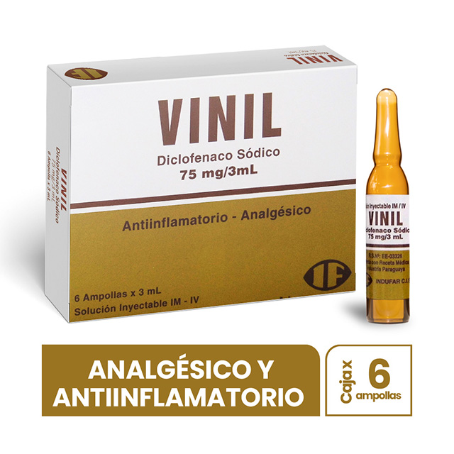 Vinil 75mg/3mL Solución inyectable - Mifarma