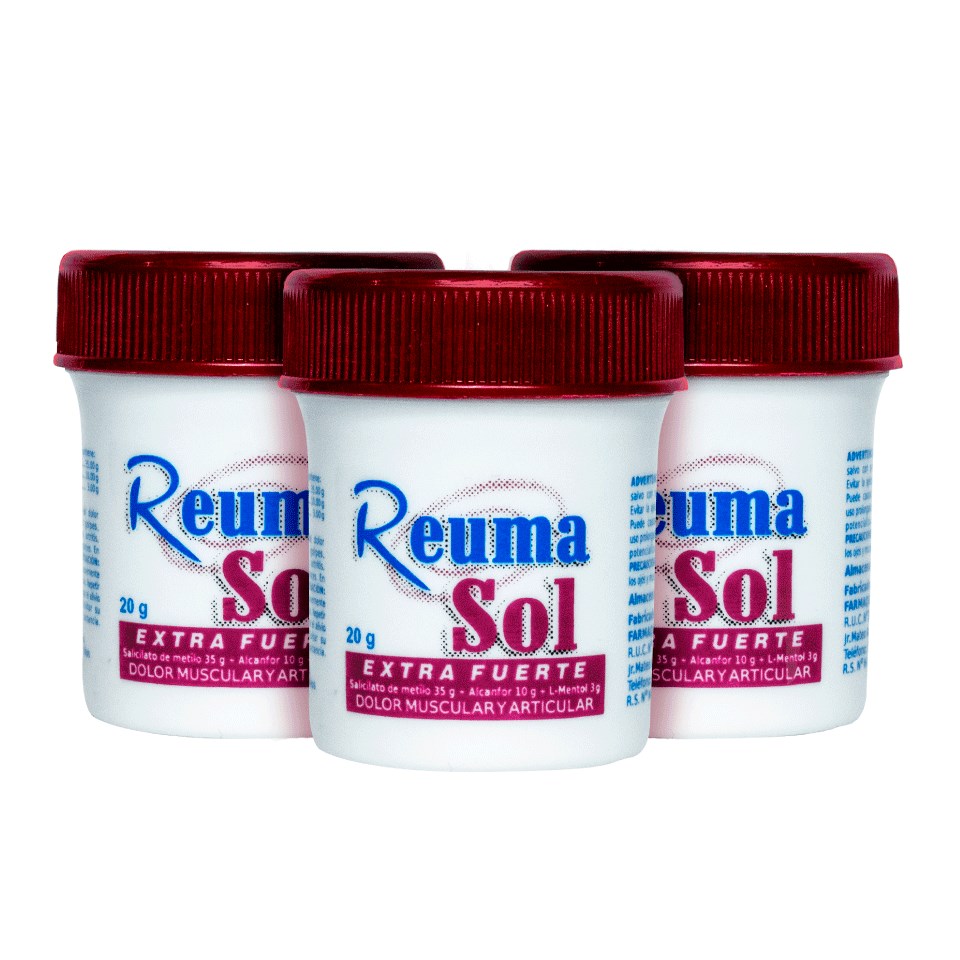 Reuma sol Extra Fuerte Ungüento | Inkafarma