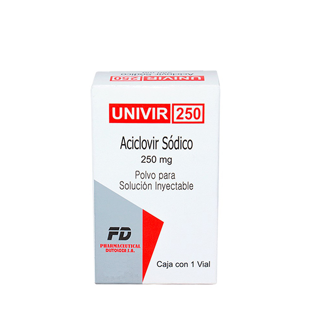 Univir 250 mg Polvo Inyectable VI - Mifarma