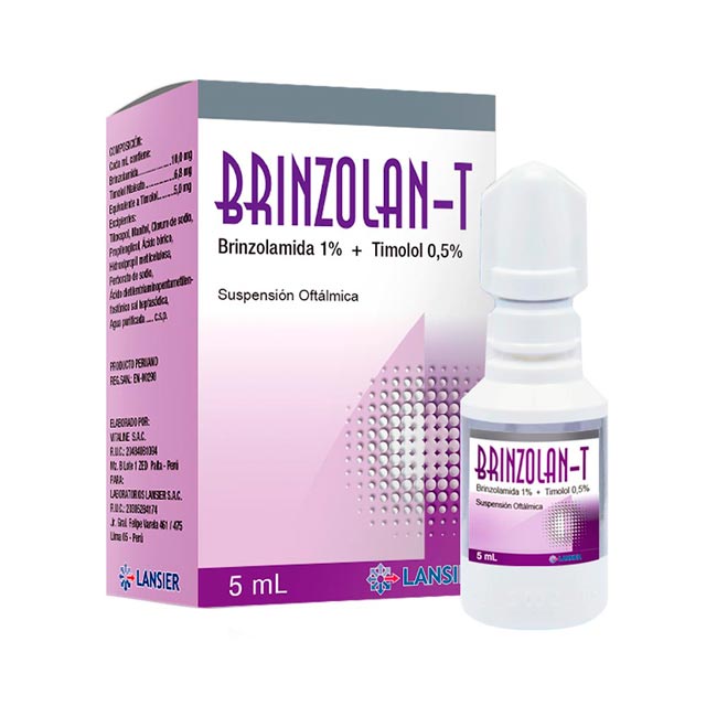 Brinzolan T 1% - 0.5% Oftálmica - Mifarma