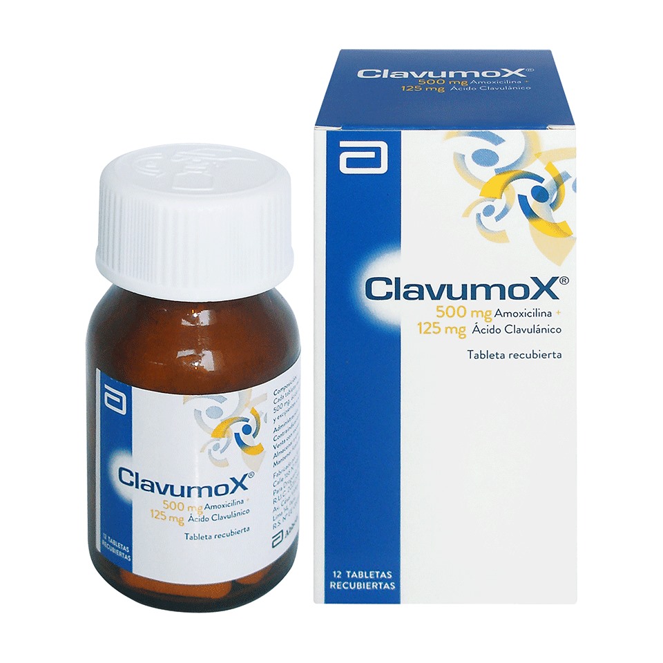 Clavumox 500mg-125mg Tableta | Inkafarma