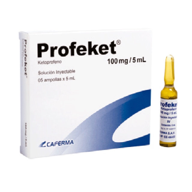 Profeket 100mg/5ml Solución inyectable - Mifarma